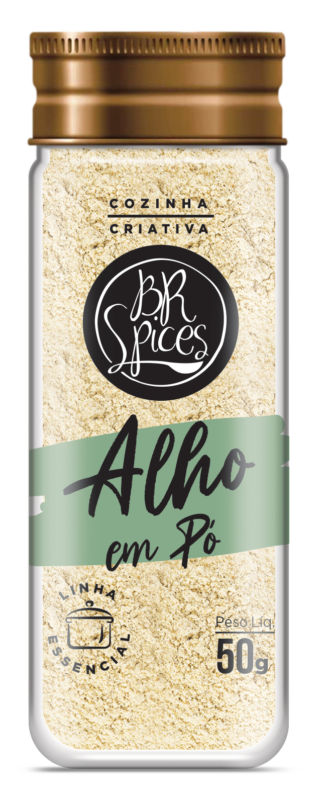 Alho em Pó 50g | BR Spices